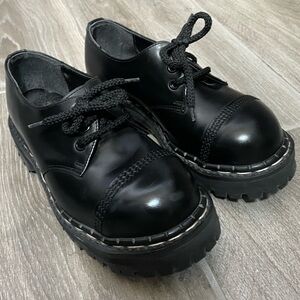 Gripfast | Shoes | Gripfast Black Steel Toe Gibson Shoe Wheel W6 Uk 4 ...